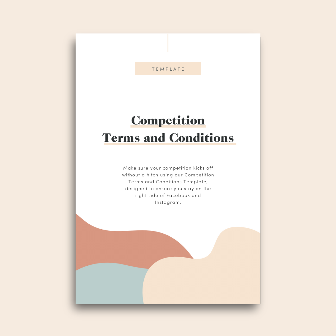 Competition T&Cs Legal Template | Foundd Legal